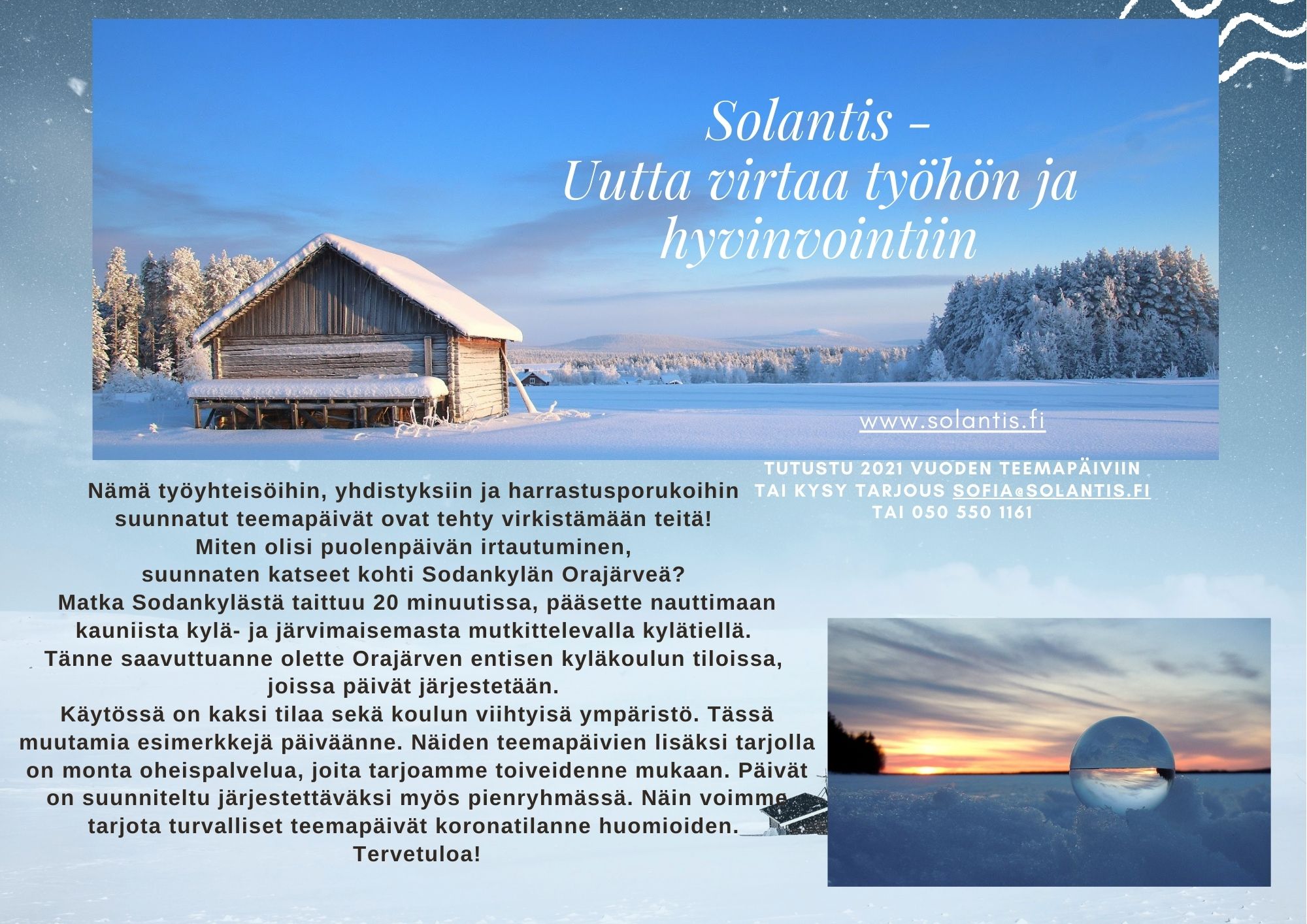 Työyhteisöpäivät – Solantis - Solantis